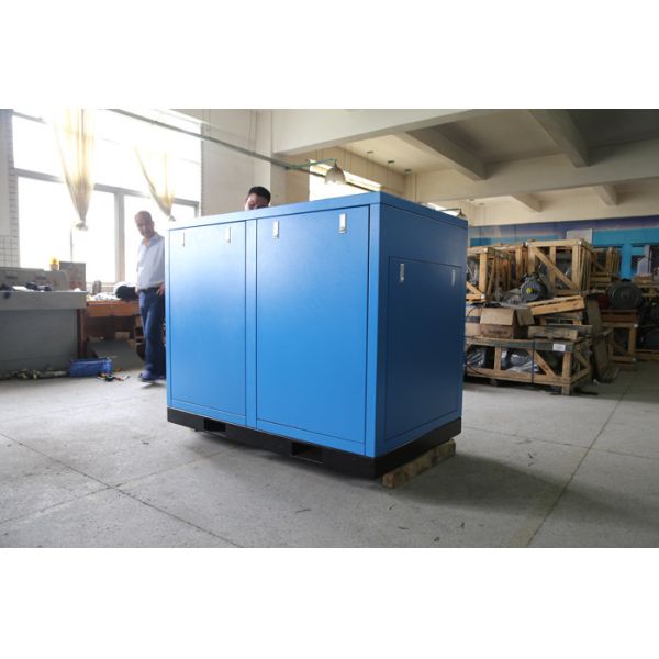 Quality Silent Stable Screw Style Air Compressor Oil Injected Energy Saving 37KW for sale