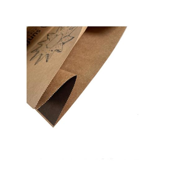 Quality Kraft Paper Offset Printing Bakery Packaging Bags For Food for sale