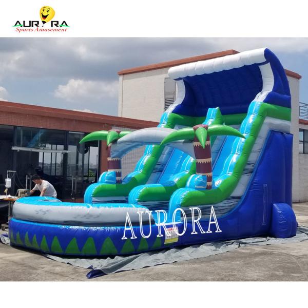 Quality Strong PVC Custom Inflatable Slide With Obstacle Course For Events for sale