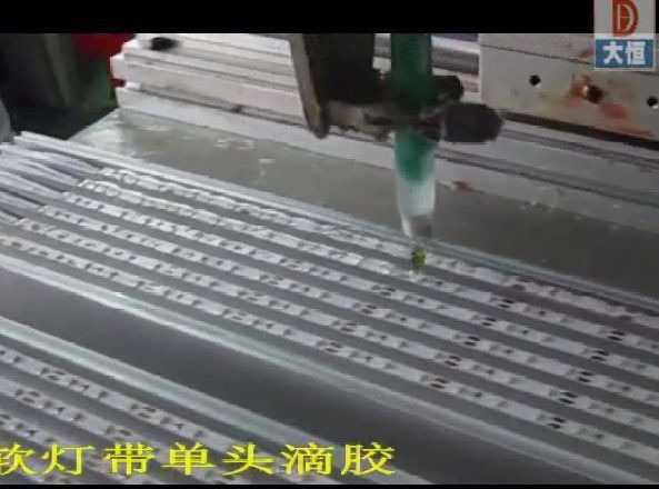 Quality Customizable LED Strip Light Auto Glue Dispenser Machine for L6000xw1200xh1500mm for sale