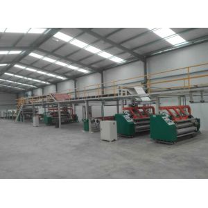 Quality 1800mm Cardboard Box Making Machine , 5 Ply Automatic Corrugation Plant for sale