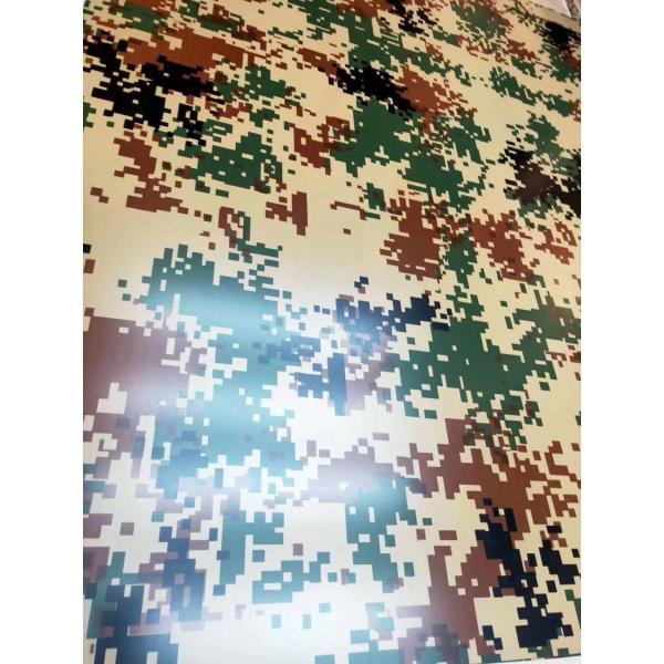 Quality Disruptive Pattern Prepainted Aluminum Plate For Construction Roofing for sale