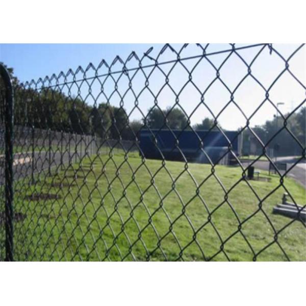 Quality Galvanized Steel Chain Link Fence Fabric , 4 Feet Height Chain Link Wire Mesh for sale