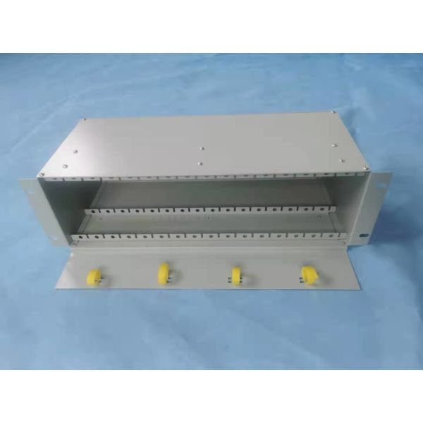 Quality Telecom Communication 19" Fiber Optical Rack Mount Splitter Cabinet LGX Type for sale