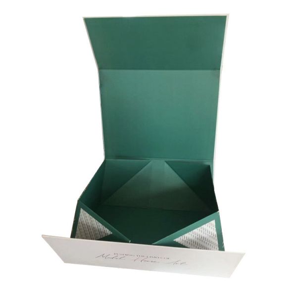 Quality Handmade Apparel Foldable Paper Box With Logo Packaging Large Folding Stickers for sale