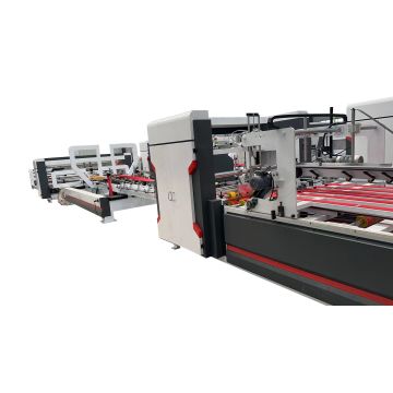 Quality Custom Carton Die Cutting Machine 12KW Folding Gluing Machine for sale