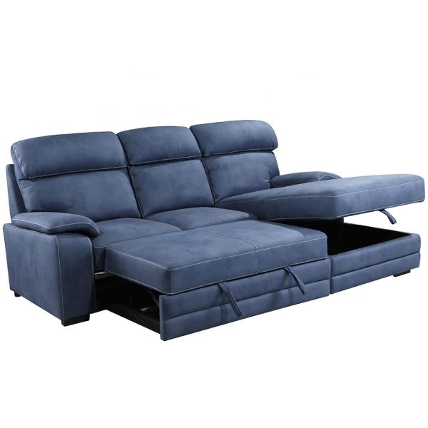 Quality Multipurpose Pull Out Sectional Couch Bed Practical For Living Room for sale