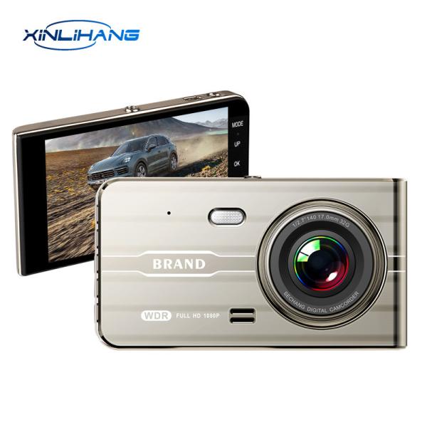Quality 4 Inch Dual Lens IPS Screen Wireless Dashboard Camera Security Dash Cam for sale