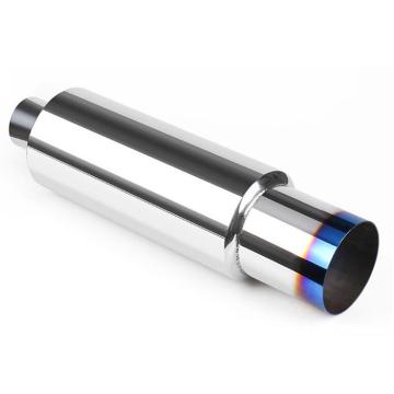 Quality Polished 63mm 409 Stainless Steel Exhaust Muffler for sale