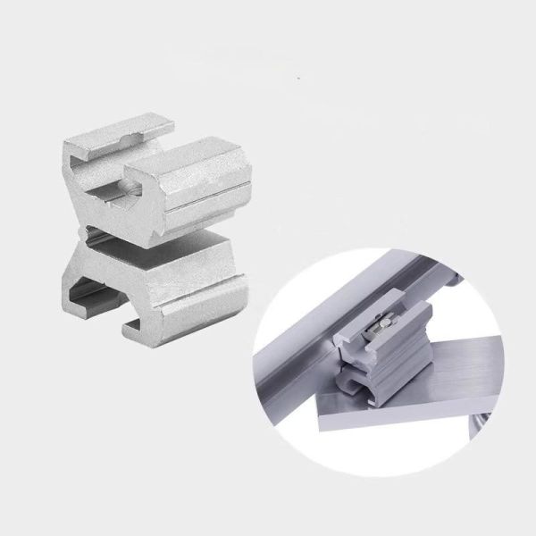 Quality DYE28-05 Third Generation Aluminum Lean Tube Joint Elastic Connector For Frame Board Fixing / Fittings Installation for sale