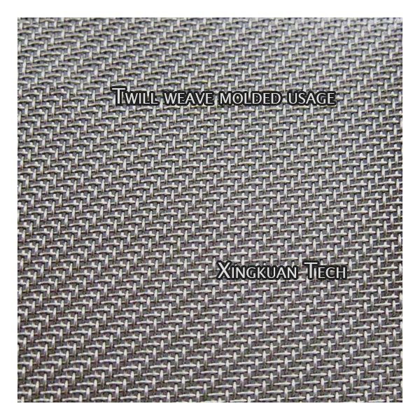 Quality Soft Annealed Stainless Steel Woven Wire Mesh Placed On Top Of The Molding Dies for sale