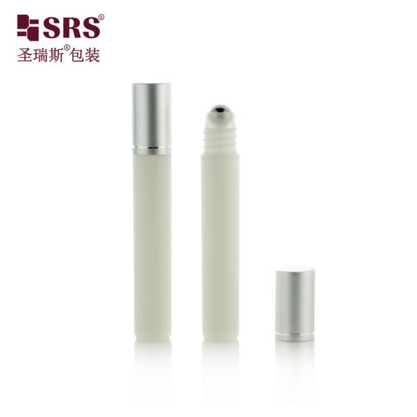 Quality 8ml Cosmetic Packaging Injection Color Eye Gel Empty Roll On Bottle With Logo for sale