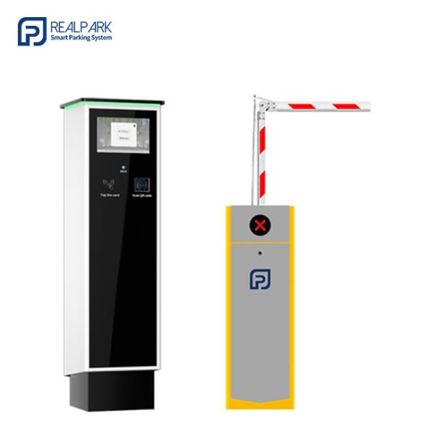 Quality Self-Service Parking Ticket Machine with QR Code and LCD for Parking Solution for sale