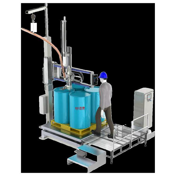 Quality Electric IBC Filling Machine For Drum Barrel 10-50 L Filling Range 304 Stainless Steel Components for sale