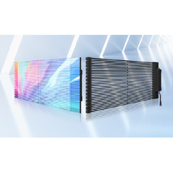Quality Outdoor Transparent Flexible Led Window Display Screen For Building for sale