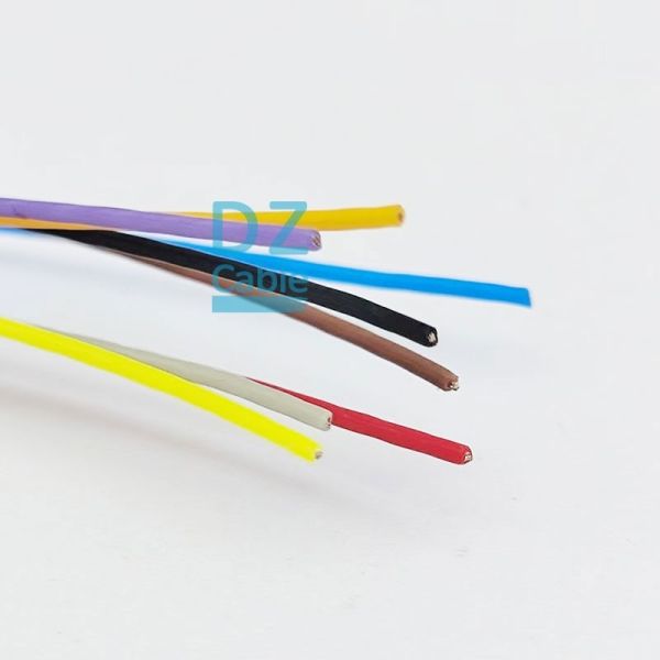 Quality High Temperature Wire – Single Core Insulation Choice: FEP / PTFE / PFA / ETFE | for sale