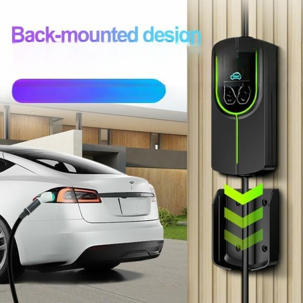 Quality Type 1 Plug Level 2 Shell Material PC EV Charger with LCD Display and Charging for sale