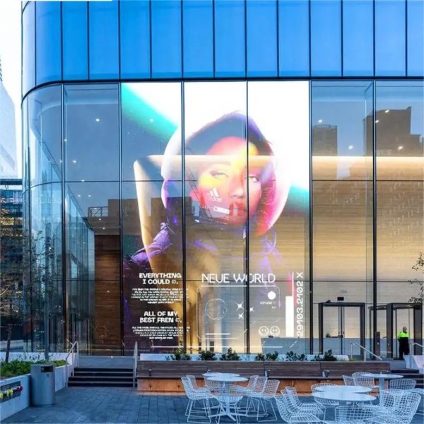 Quality Transparent LED Display Screen for Retail Stores for sale