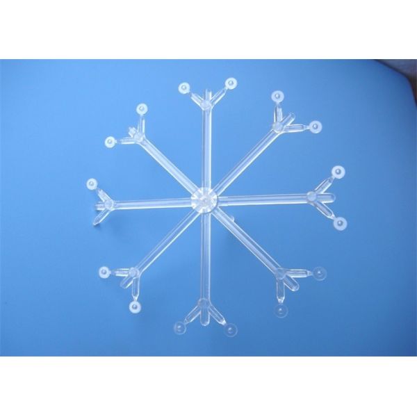 Quality Design / Custom Made OEM / ODM Plastic Prism PC Transparent Color Ø6 0.04um Surface Roughnes for sale