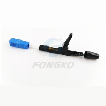 Quality SC UPC to SC APC Fiber Fast Connector Quick Field Installable Connector for sale
