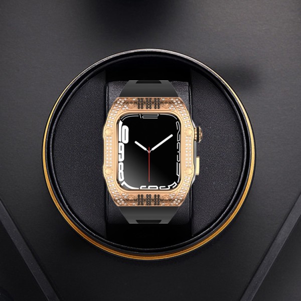 Quality Luxury Apple Watch Carbon Case For Ultimate Protection Scratch Resistant for sale