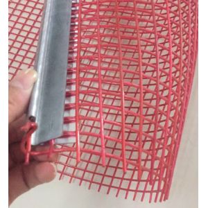 Quality Flexible Polyurethane Screen Mesh with 12.5mm Aperture and Lightweight PU Coated for sale