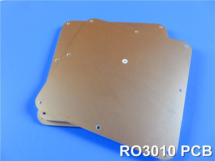 Quality RO3010 PCB 4-layer 2.7mm No Blind vias plated 1 oz (1.4 mils) outer layers Cu for sale