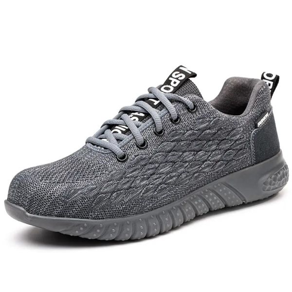 Quality Sport Steel Toe Mens Work Boots , Breathable Labor Protection Shoes For Security Work for sale