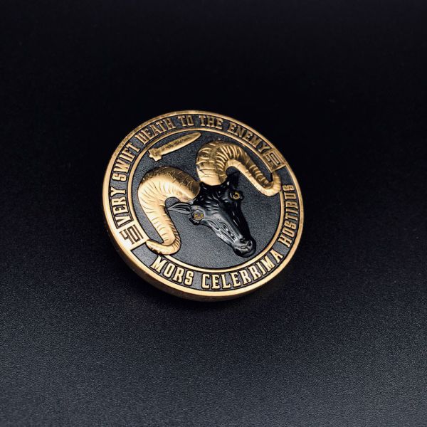Challenge Coins - Zinc Alloy Die Casting Antique Gold Challenge Coins ...