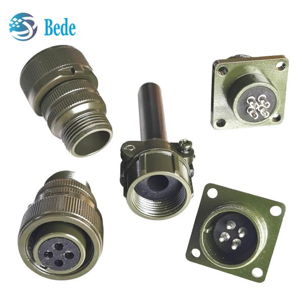 Quality MIL-C-5015 Connector MS3100 Wall Mounting Receptacle Amphenol Connectors for sale