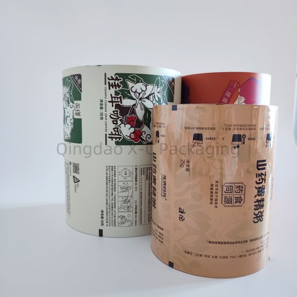 Quality Customizable Laminated Packaging Film Roll Water Resistant Self Adhesive for sale