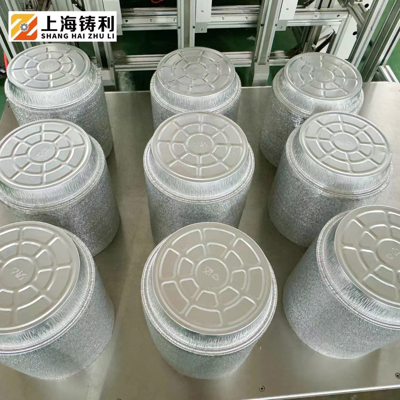 Quality Aluminum Silver foil container machine for aluminum container manufacturing with for sale