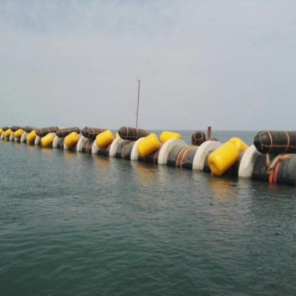 Quality 0.8m*12m Inflatable Marine Rubber Heavy Lifting Airbags for sale