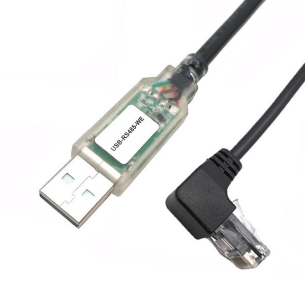 Quality USB-A RS485 To 8P8C RJ45 Serial Extension Wire Harness Cable Elbow / Finger / Protective Cover for sale