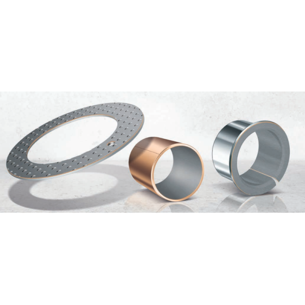 Guide PAF PAP Self Lubricating Plain Bearing Steel Copper Sleeve Bushes  Coated Bushing 