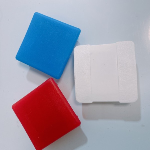 Quality 0.8mm Thickness Plastic Strut Channel End Cap Light Weight Fitting for sale