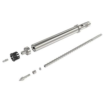 SKD61 Bimetallic Injection Machine Screw And Barrel For Plastic Cup Machine