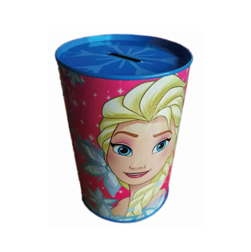 Quality Metal Tin Piggy Bank For Kids Coin Saving Tin Can D100x153 mm for sale