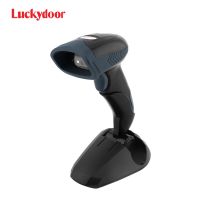 Quality 2D POS Barcode Scanner 250mm/S Wired Handheld QR Code Reader With USB Cable for sale
