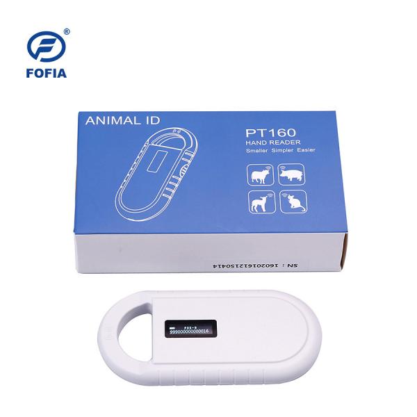 Quality 134.2khz Animal RFID Microchip Scanner Handheld With Lithium Battery for sale