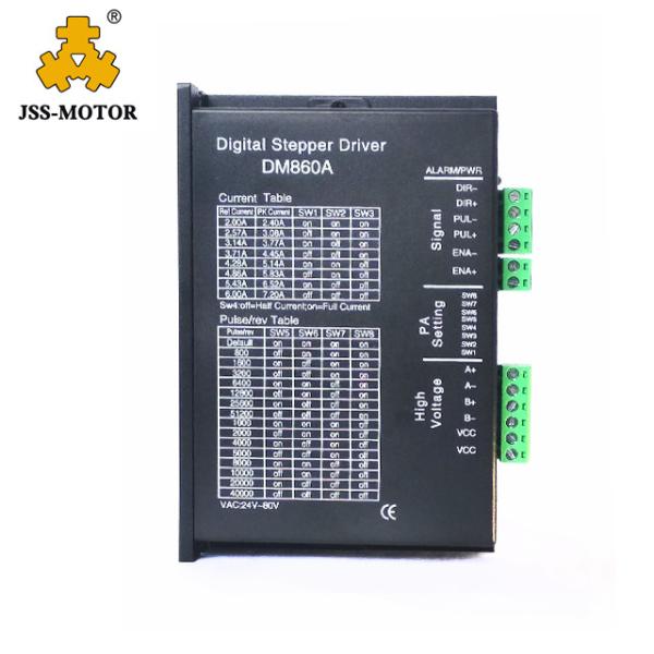 Quality 2h Microstep Driver Dm860a Hybrid Stepper Motor Driver DM860A Nema 34 110V for sale