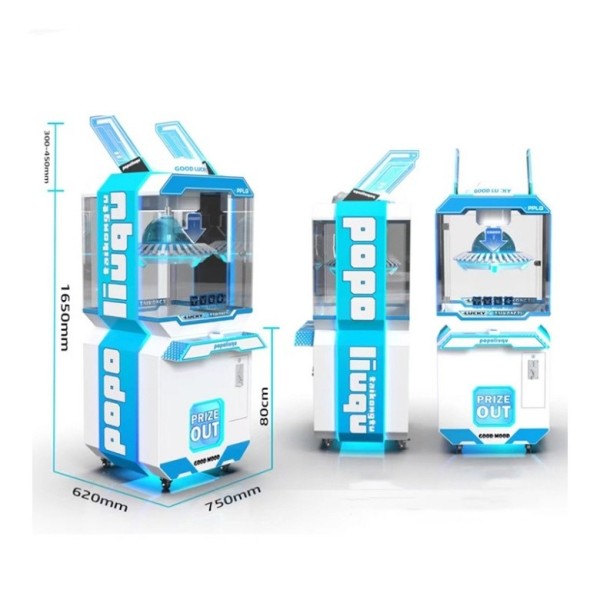 Quality Clamp Vending Arcade Prize Machine 1 Player Mini Claw Crane Machine for sale