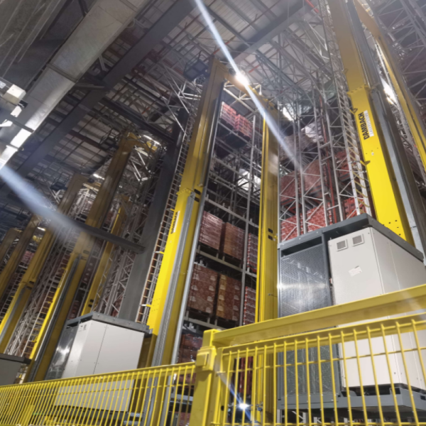 Quality NTI ASRS System High-Bay Racking Stacker Conveyor Lines Lift AGV Shuttle Car Safety Fence Intelligent Warehouse System for sale