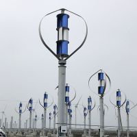 Quality Q Type Wind Turbine Green 24V 48V 800W Vertical Wind Turbine Generator IP54 for sale