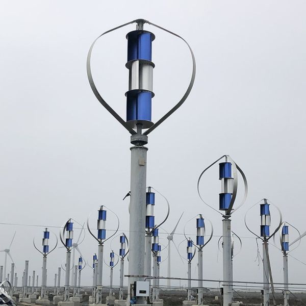 Quality Q Type Wind Turbine Green 24V 48V 800W Vertical Wind Turbine Generator IP54 for sale