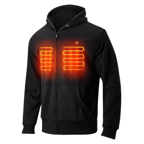 Quality Waterproof Electric Heated Jacket Men'S S-XXXL Polyester for sale