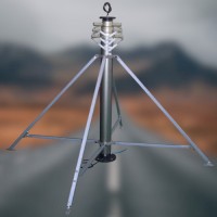 Quality Hand Crank 2MM 6063 Aluminum Tripod Portable Telescopic Mast for sale