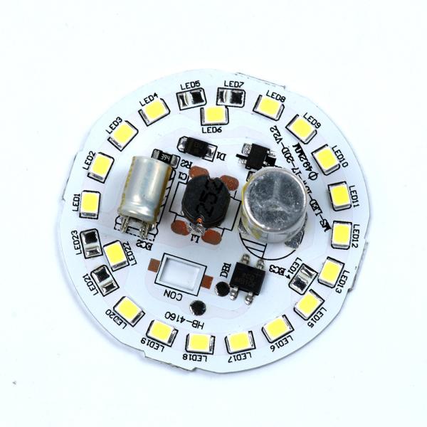 Quality 50mm 15w 18PCS AC LED Module Driverless Down Light Bulb DOB LED PCB for sale