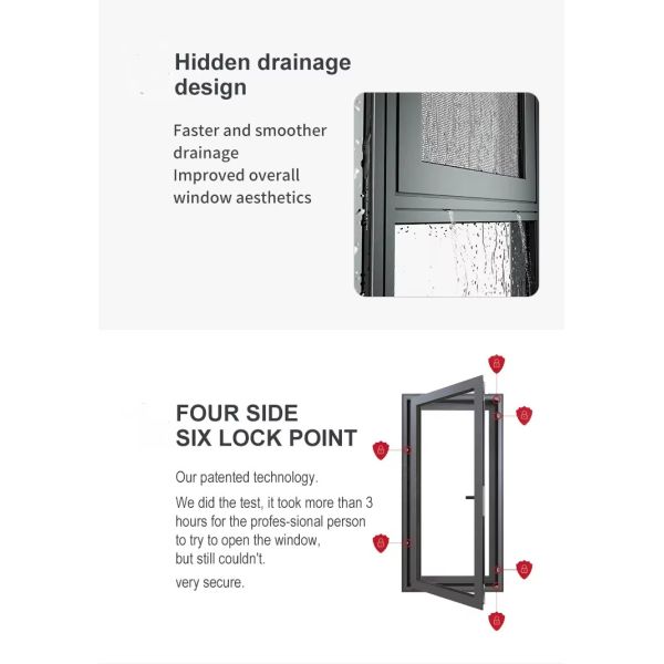 Quality Sound Insulation Aluminum Sliding Window Customized For Home / Office for sale