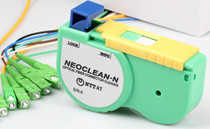Quality 500 Times Cleaning Time Fiber Cleaning Cassette For SC FC ST MU Connectors for sale